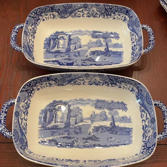Spode | Dining | Spode Blue Italian Baking Dishes | Poshmark